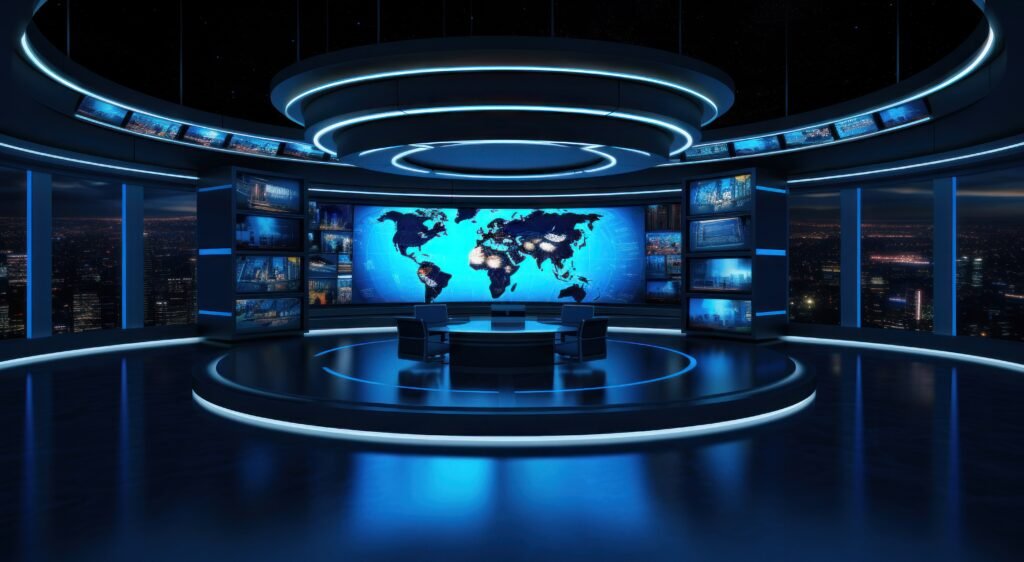 Newsroom Interior Design In Dhaka Bangladesh